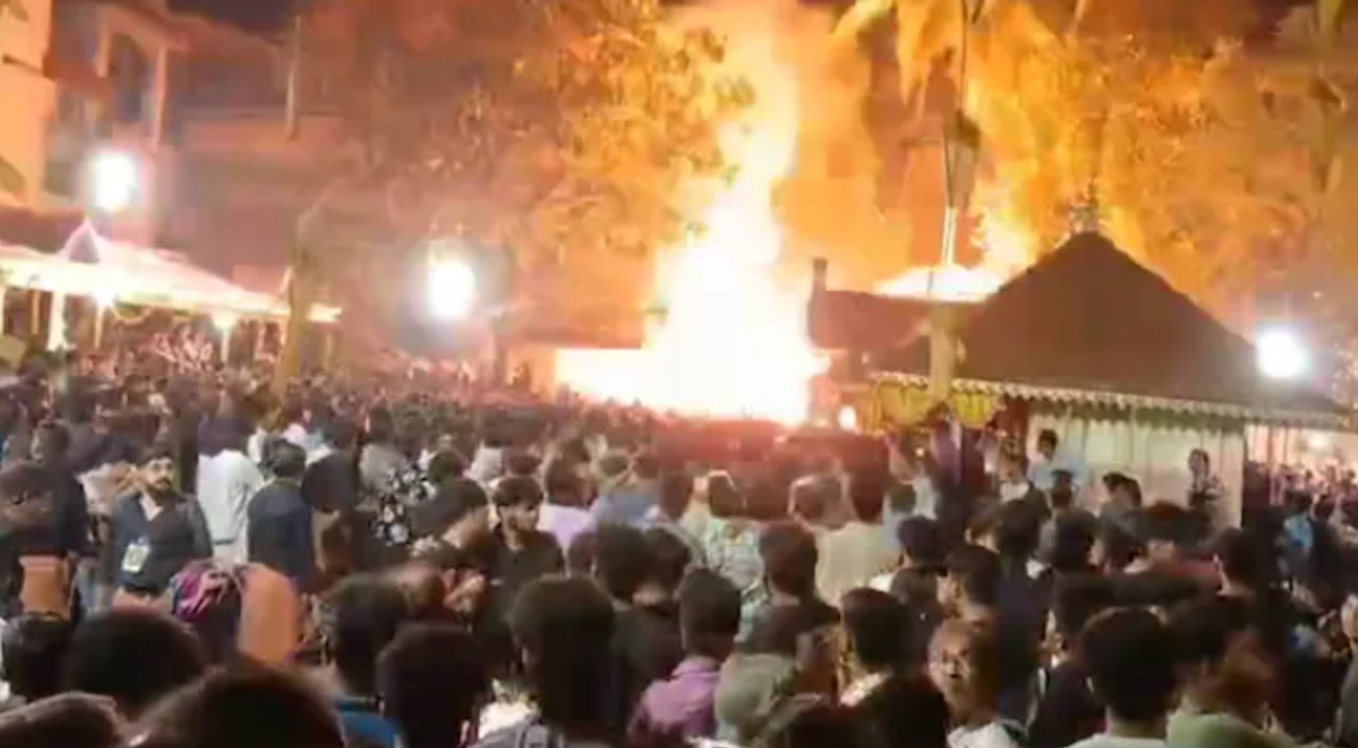 Over 150 Injured In Massive Cracker Accident During Kerala Temple Festival
