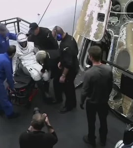 spacex splashdown accident