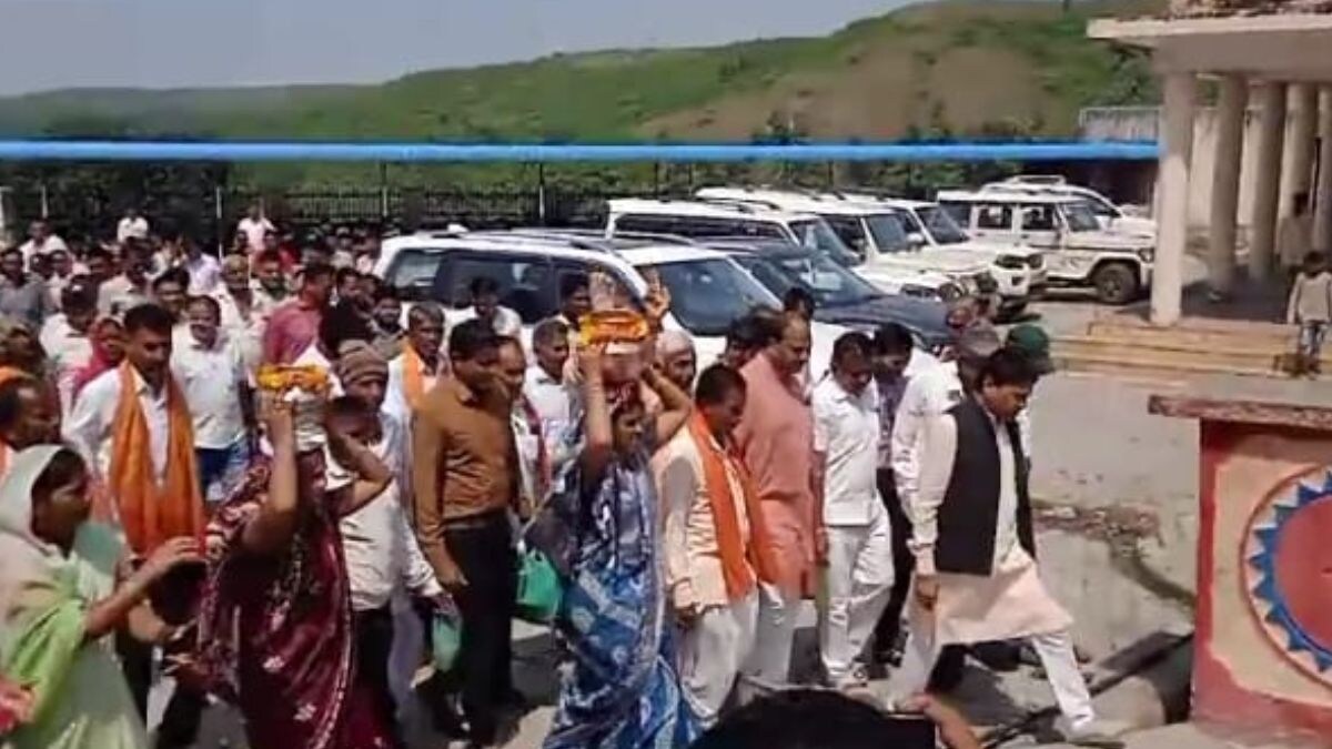 घोटिया आंबा धर्म-स्थल पर सांसद राजकुमार रोत ने की थी पूजा, बीजेपी के ...