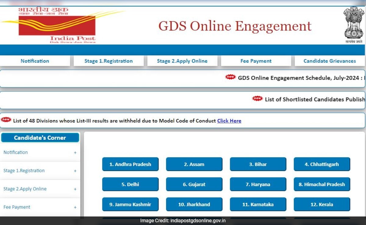 India Post GDS Result 2024: Merit List 3 Released, Check Steps To Download