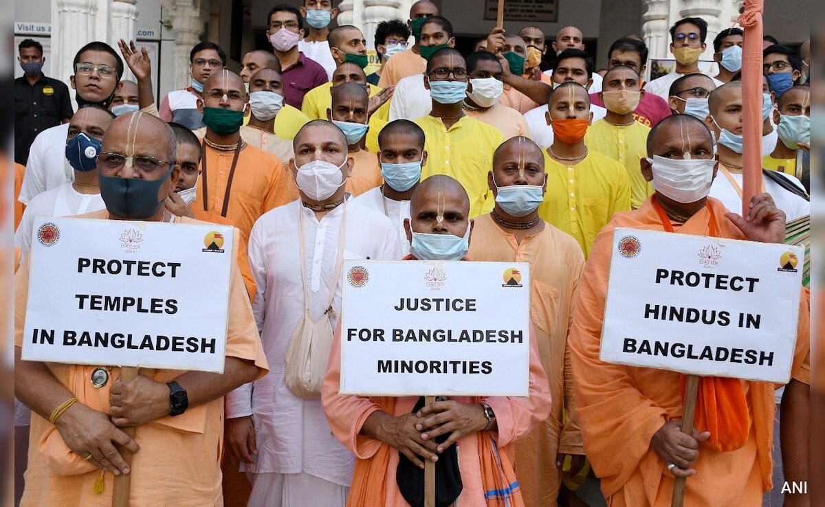 "Peaceful": Bangladesh Hindu Leader Slams Petition On ISKCON Ban