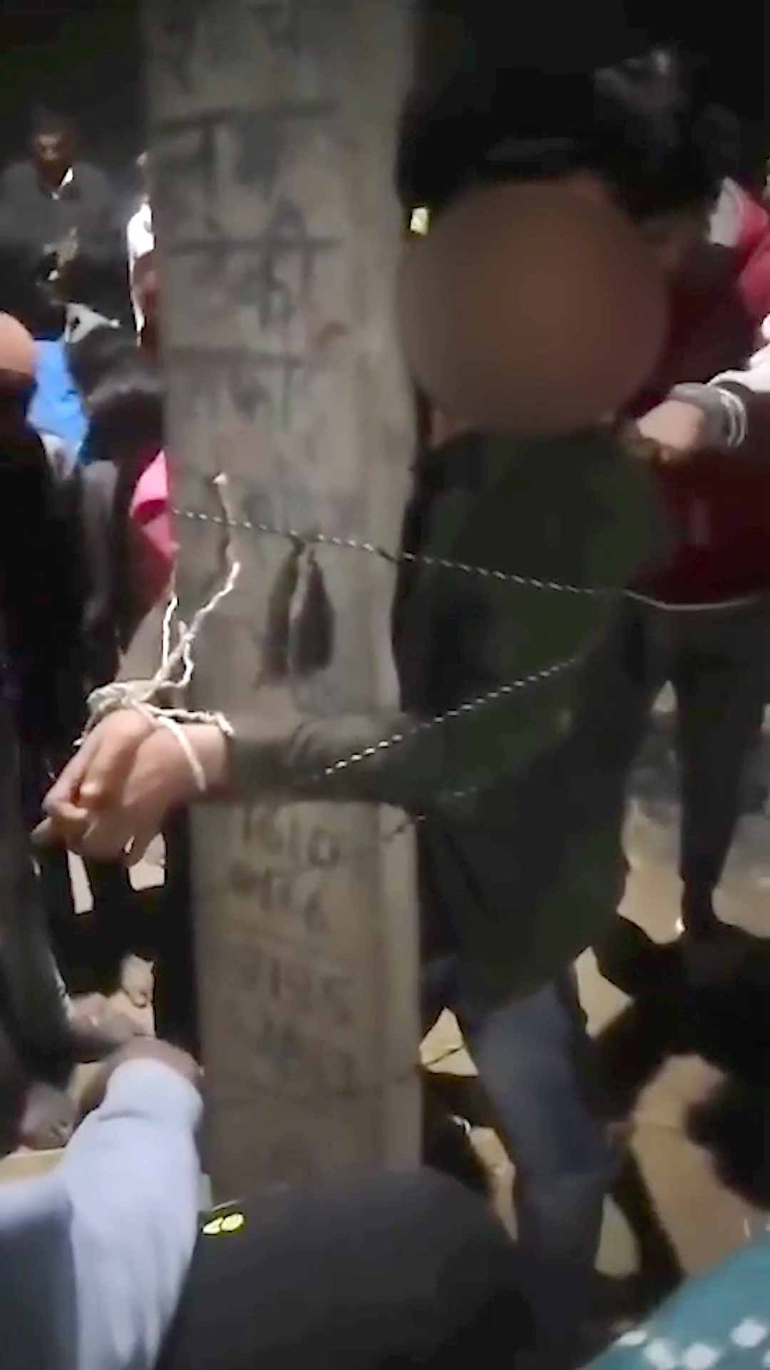 On Camera, UP Wedding Guest Tied To Pole, Brutally Beaten Over Theft Claim