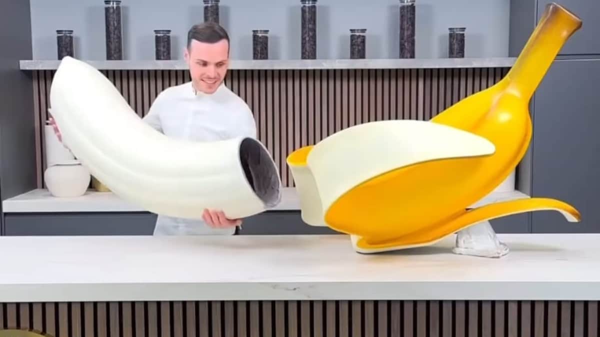Chef Amaury Guichons 66-Inch Chocolate Banana Sculpture Earns Guinness ...