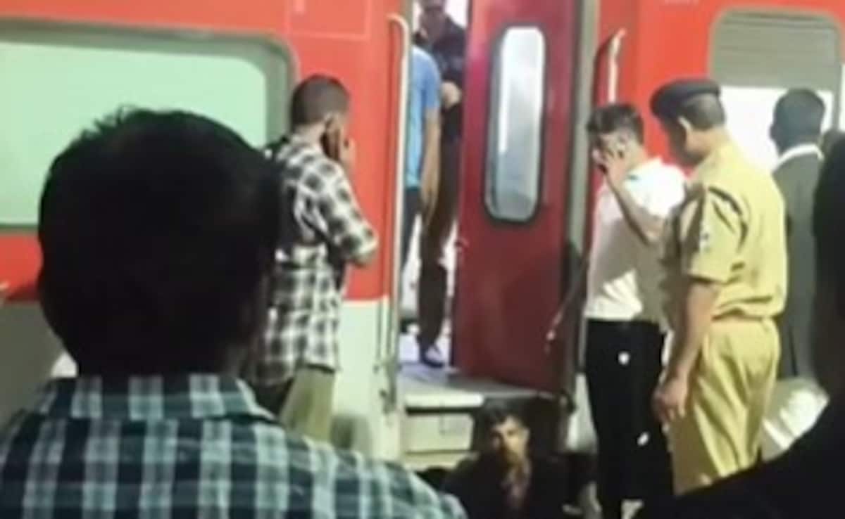 Andhra Man Gets Stuck Between Train And Platform. What Happened Next