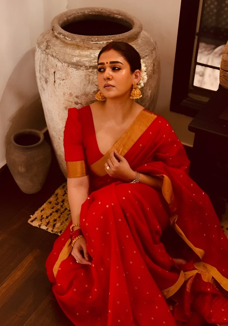 Happy Birthday Nayanthara: Nayanthara's Best Saree Looks
