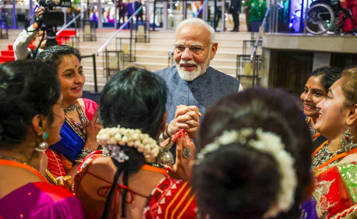 Indian Community Welcomes PM Modi With Sanskrit Chants In Brazil