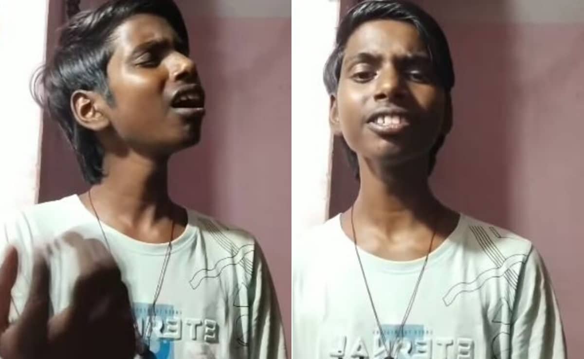 इसे कहते हैं सच्ची फीलिंग के साथ गाना... लड़के ने अपने शब्दों में गाया ...