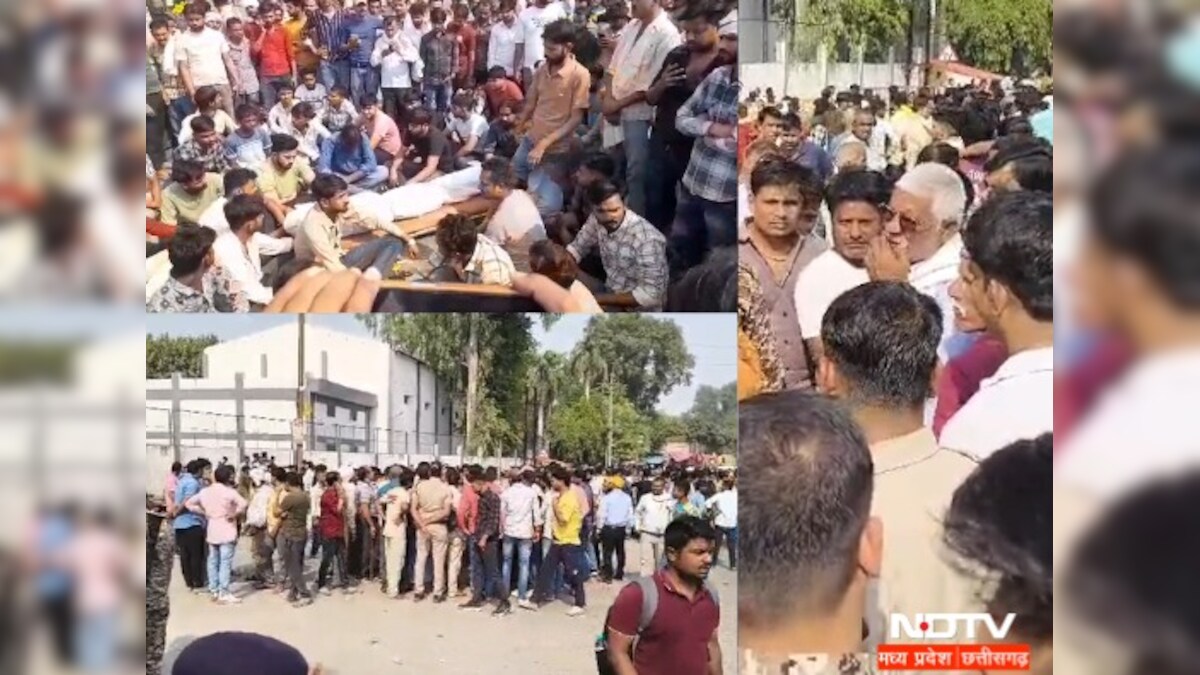 MP News : सड़क पर शव रखकर परिजनों ने किया चक्काजाम, Bulldozer एक्शन की उठा दी मांग | After death ...