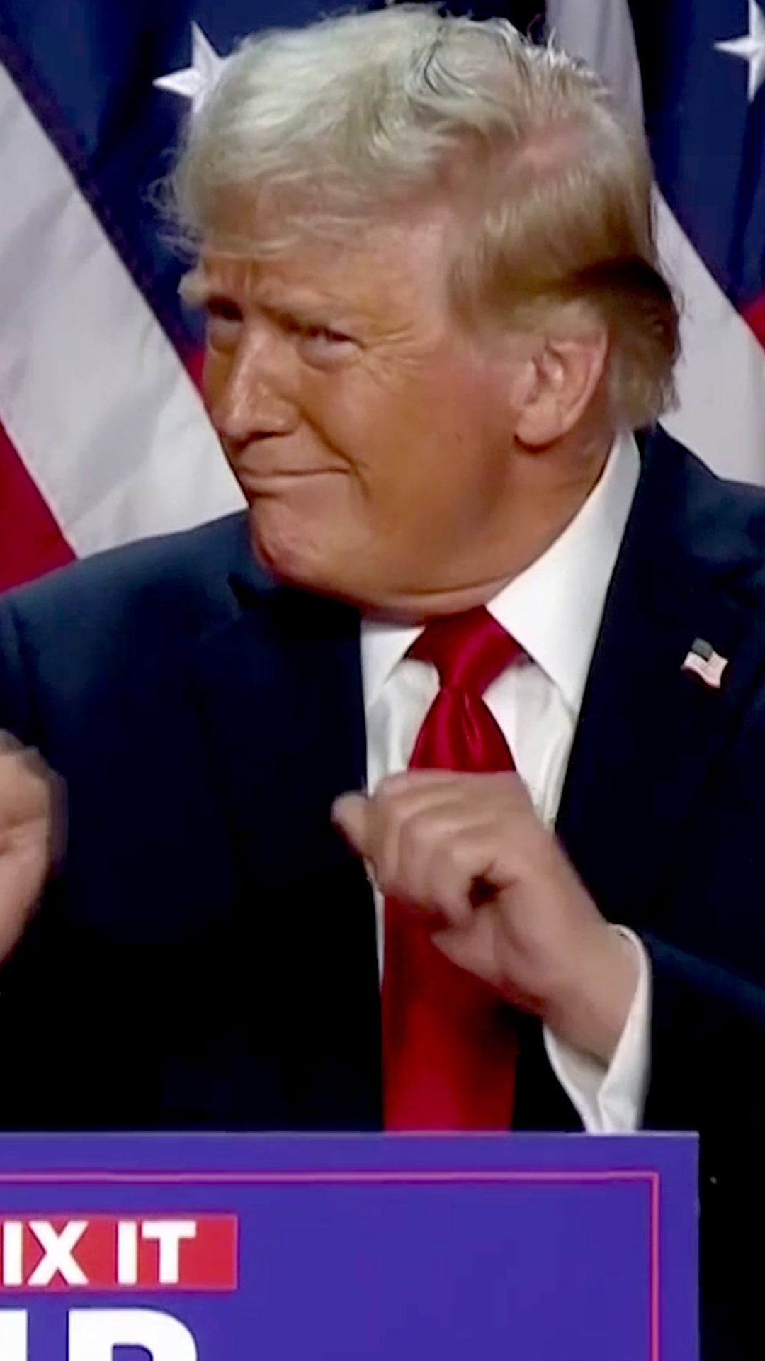 Donald Trump's Signature Dance Move After Historic Comeback