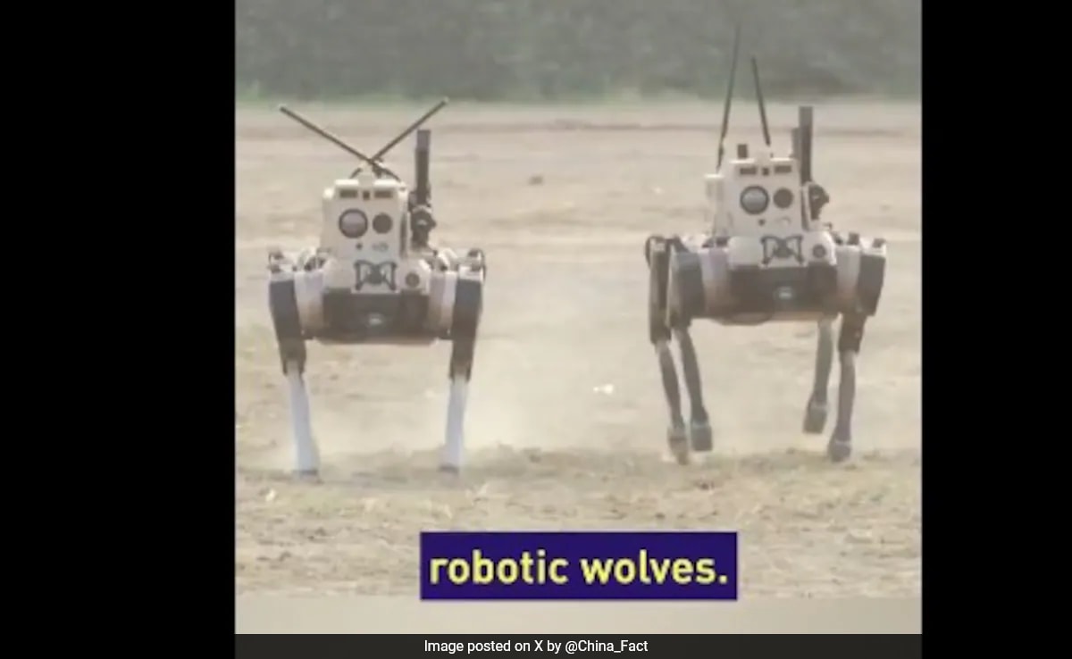 China's Robot Wolves Can Jump, Climb, Back-Flip Through Difficult Terrains