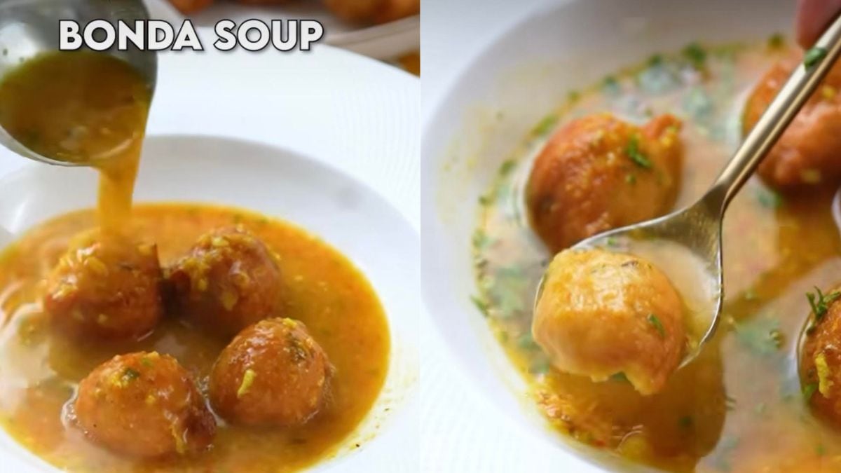 Love Sipping Soup? Dont Miss Trying This South Indian Bonda Soup This ...