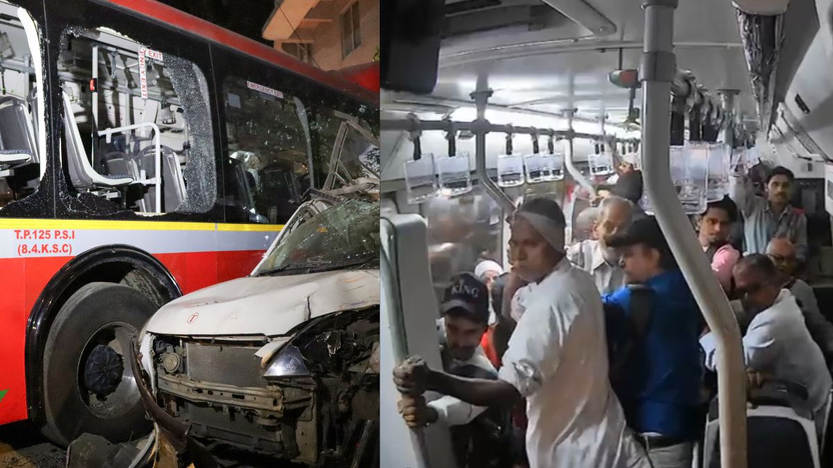Videos Emerge From Inside Bus During Mumbai Crash That Killed 7
