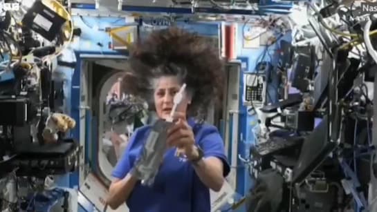 return from space station