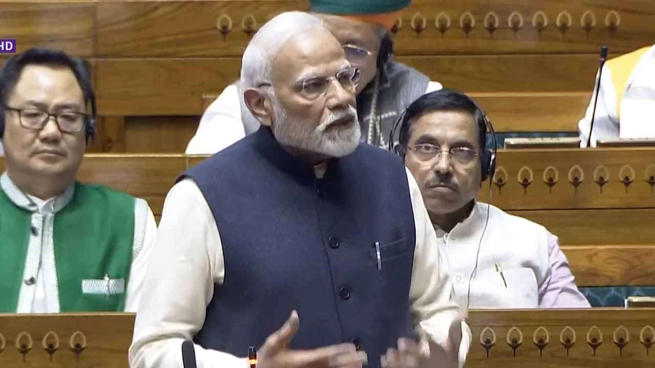 "Time To Celebrate 75 Years Of Democracy," Says PM Modi In Parliament