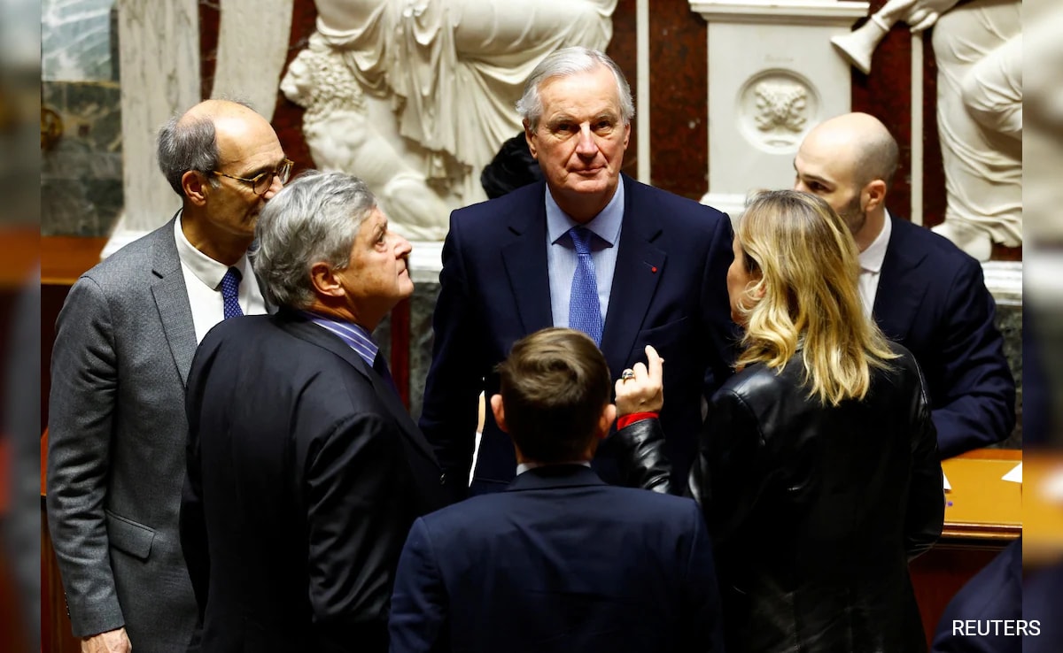 French PM Michel Barnier Faces No Confidence Vote. All You Need To Know