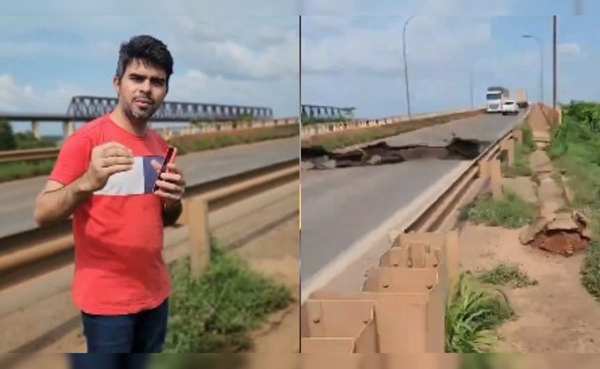 Horrifying Bridge Collapse Caught On Camera Moments After Councilor ...