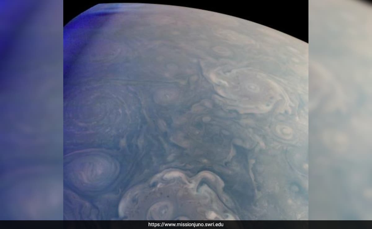 NASA’s Juno Shares Stunning Images Of Jupiter’s Atmosphere