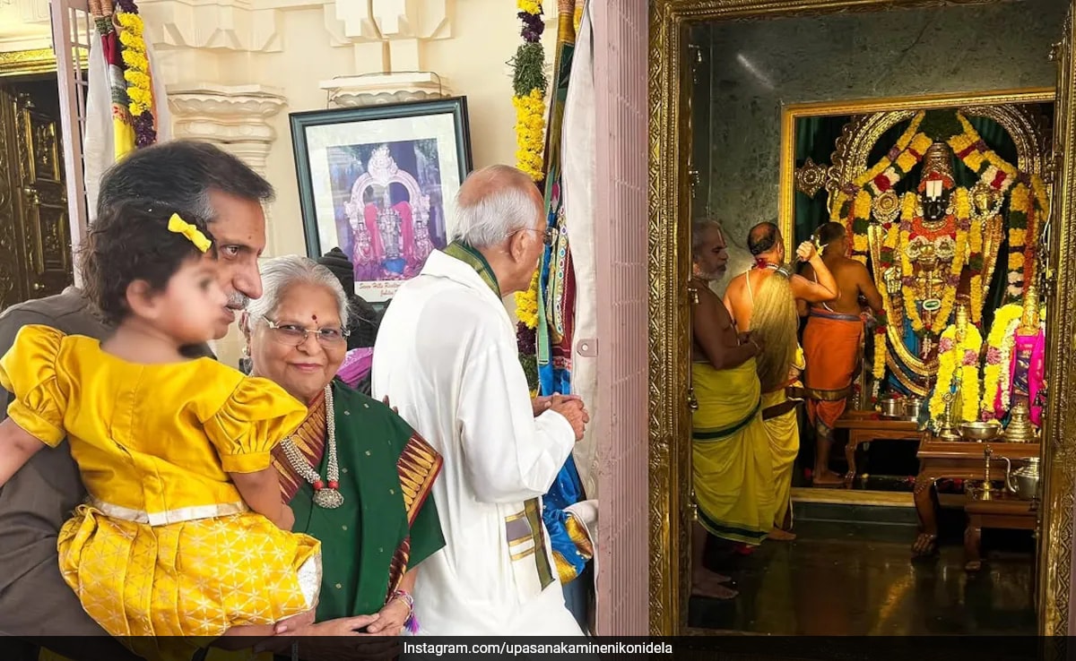 Ram Charan And Upasana Kamineni Konidela's Daughter Klin Kaara Looked ...