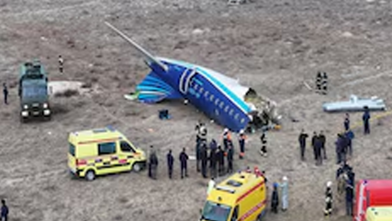 Plane With 67 Passengers Crashes Near Aktau City In Kazakhstan