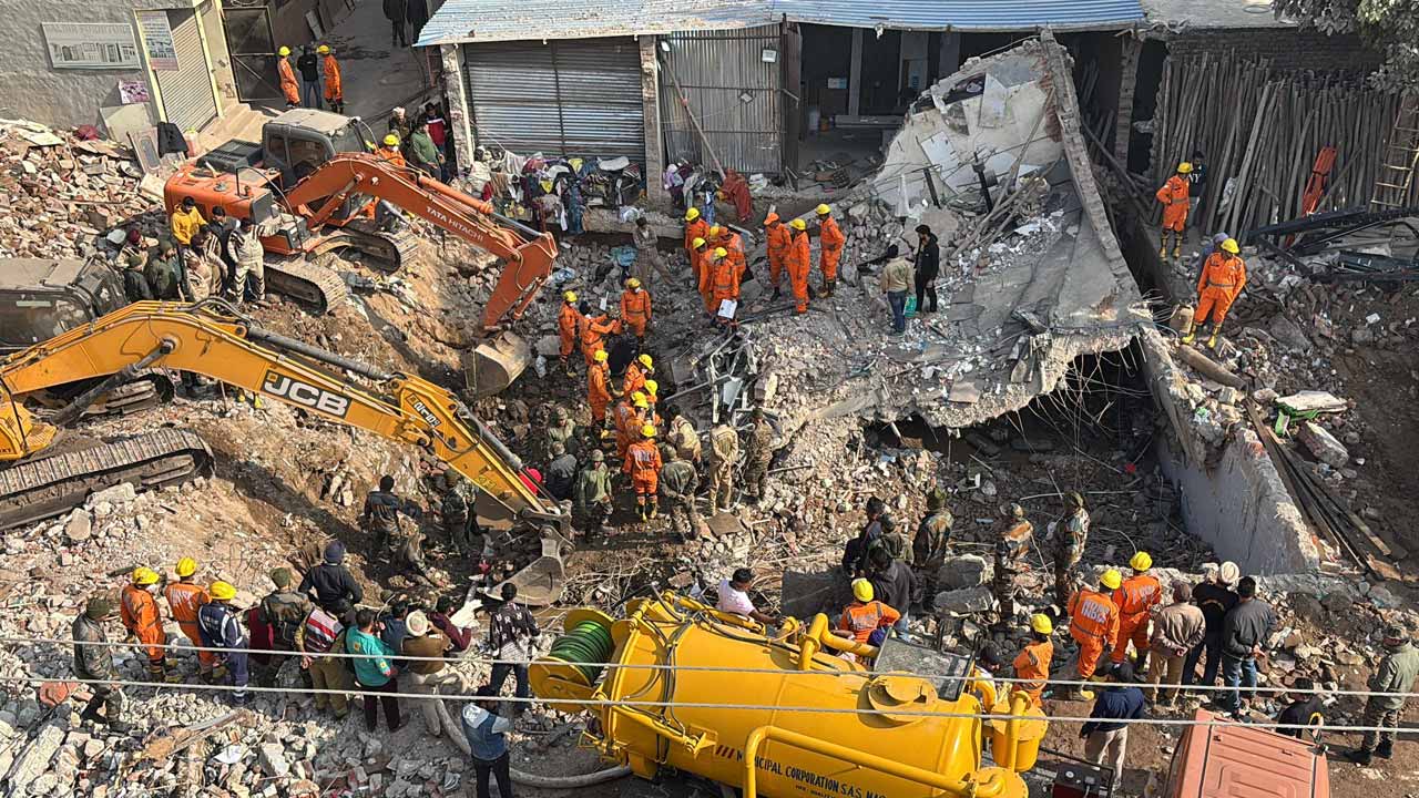 Mohali Building Collapse: 2 Dead, Many Feared Trapped