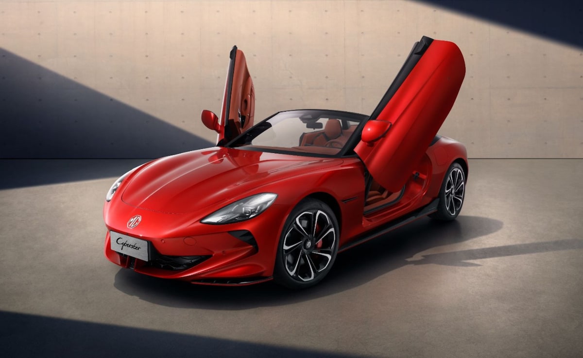 MG Cyberster Unveiled For India Ahead Of Jan 2025 Debut