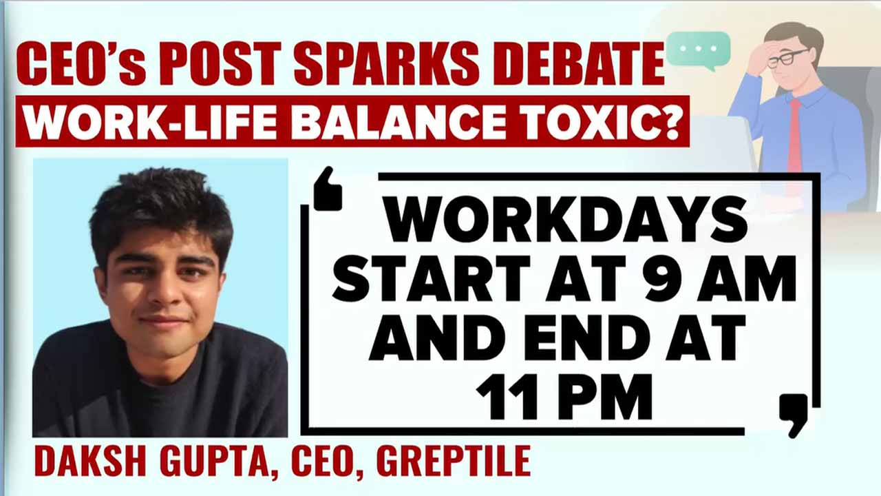 Not 70 Hours, Indian-Origin CEO Calls For 84-Hour Work Week