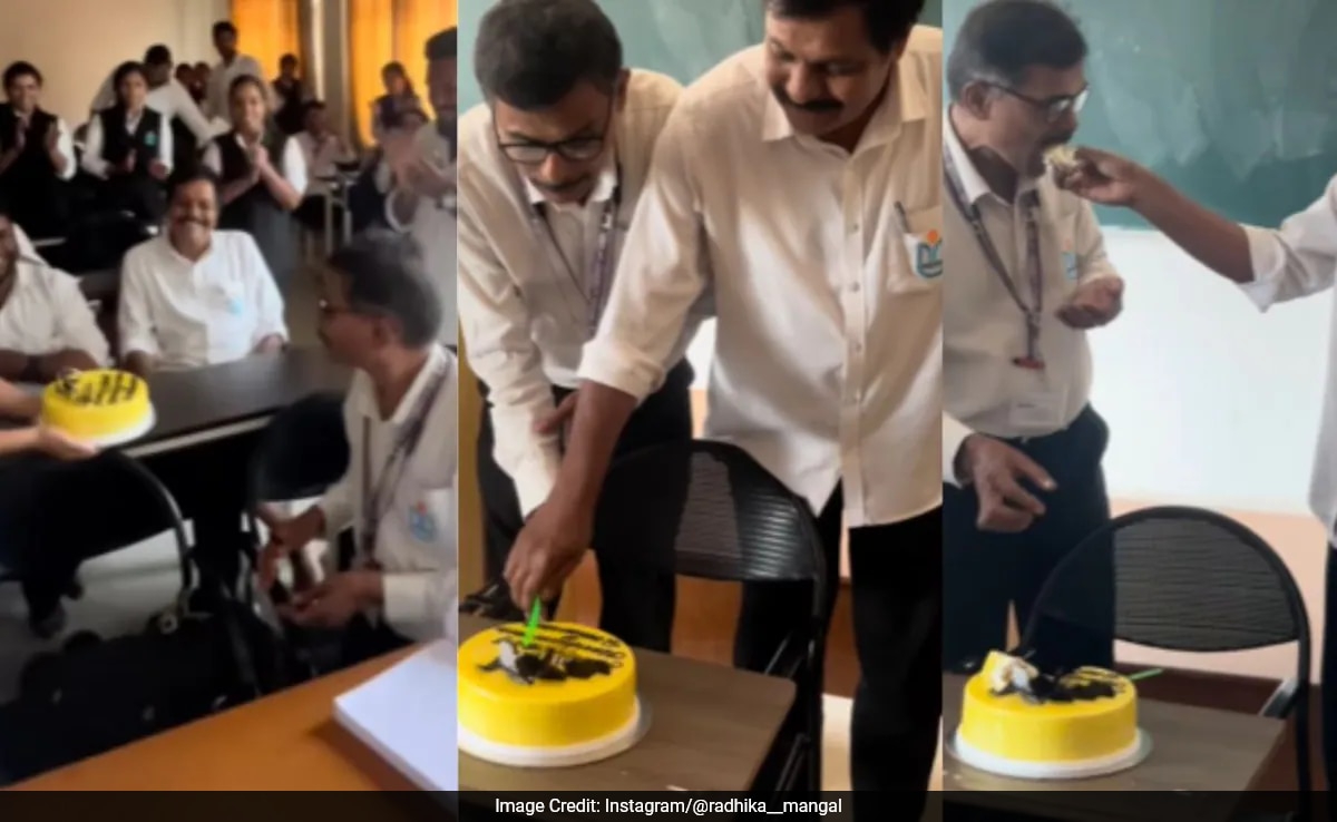 Classmates Surprise Two LLB Students In Their 50s With Birthday ...