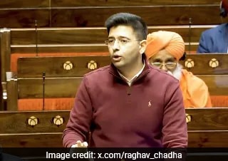 "Talk About AQI, Not AI": AAP's Raghav Chadha Raises Delhi Pollution In Parliament