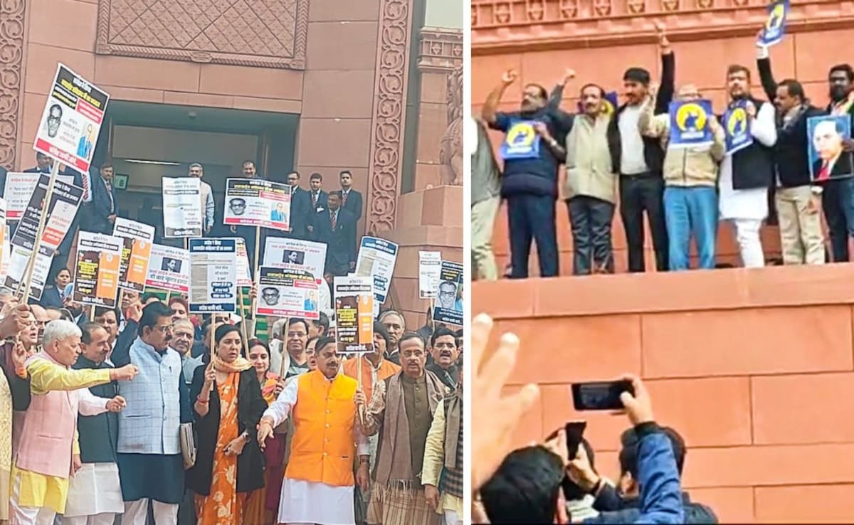 Parliament Winter Session Highlights Congress Vs Bjp Showdown Over