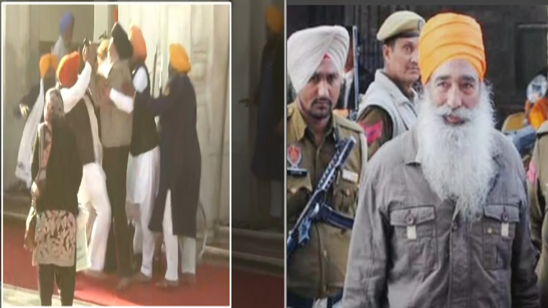 Akali Leader Sukhbir Badal Fired At During His Penance At Golden Temple