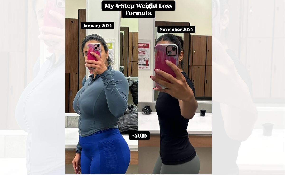 Woman Loses 18kg, Shares 4-Step Formula, Workout Routine, And Diet