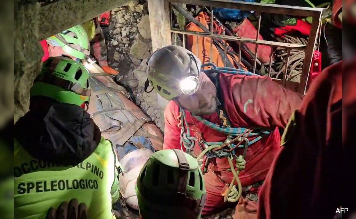 Italian Woman Rescued From Cave After Being Trapped For Over 3 Days