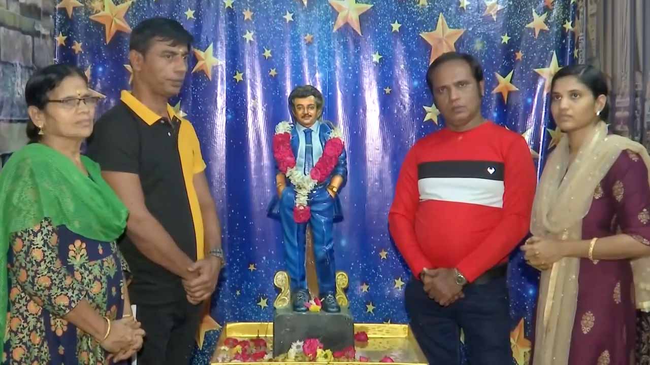 It's Thalaiva Day: Fans Unveil Rajinikanth's Statue At Madurai Temple
