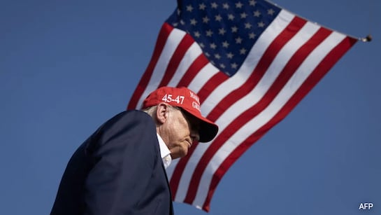 bullet flying past trump