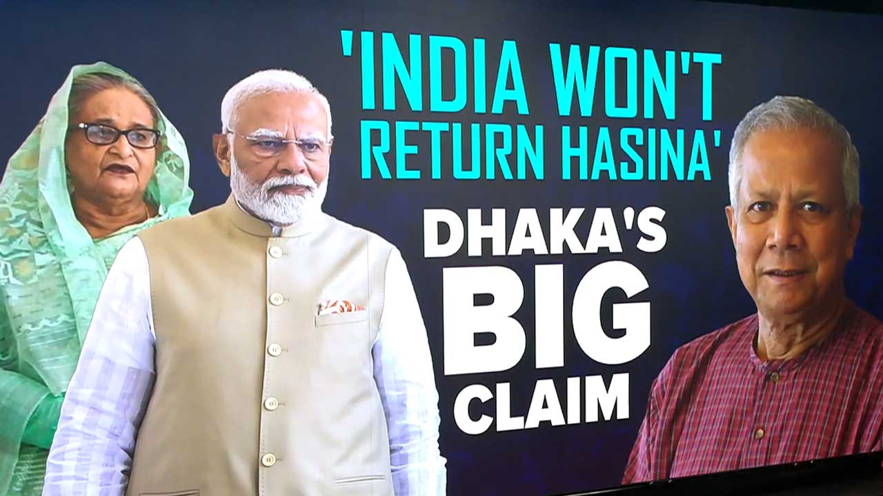 'India Won't Return Hasina' Claims Bangladesh