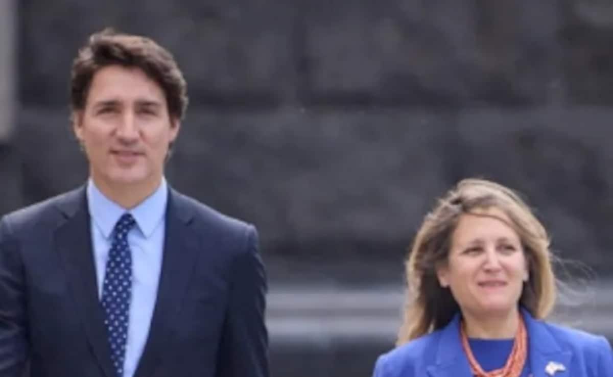 Justin Trudeau Tries To Brush Off Deputy PM Chrystia Freeland's Exit As ...