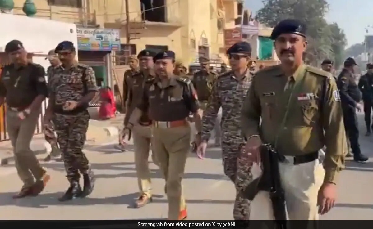 Security Heightened In Ayodhya On Babri Masjid Demolition Anniversary