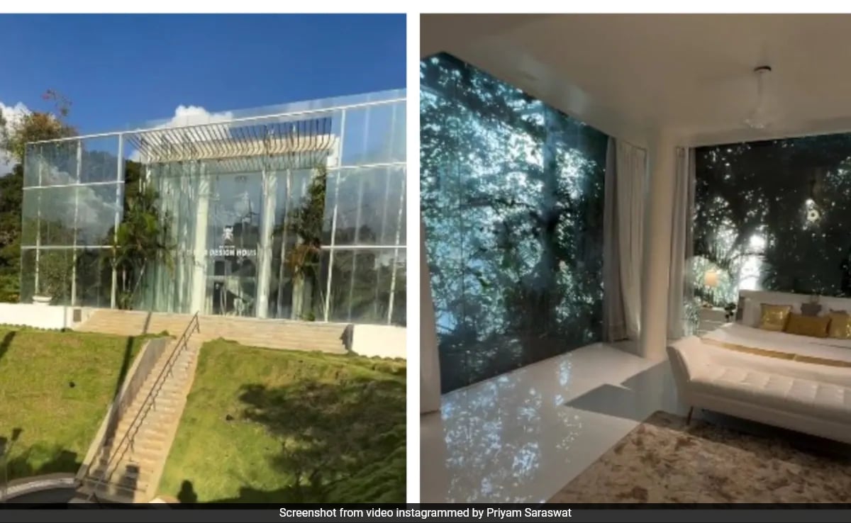 Video Of This Stunning Glass House In Bengaluru Leaves Internet ...