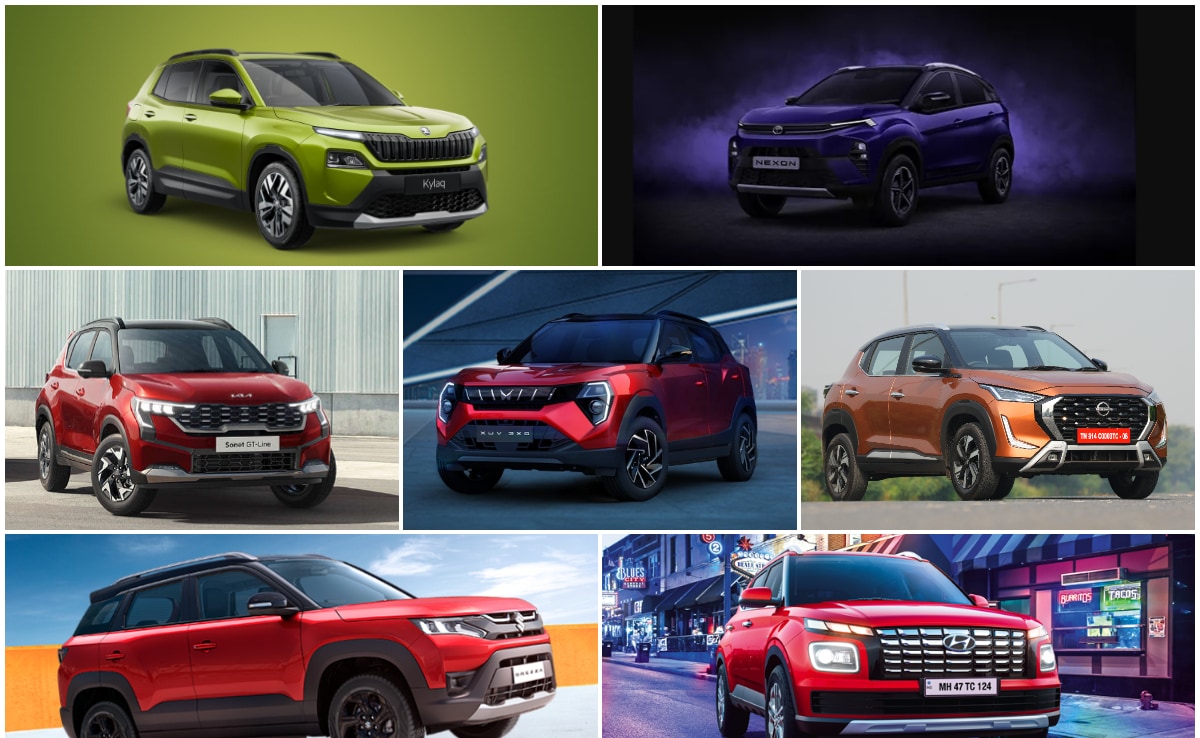Skoda Kylaq vs Tata Nexon, Kia Sonet, Maruti Suzuki Brezza, Hyundai ...
