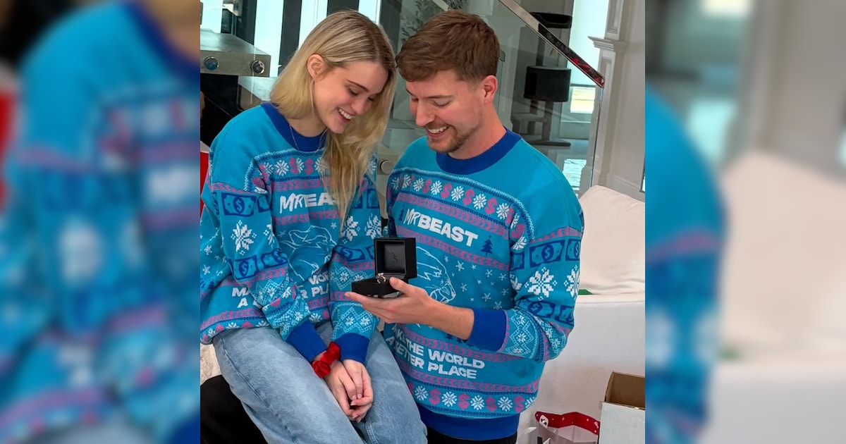 MrBeast's Romantic Holiday Season Proposal To Thea Booysen