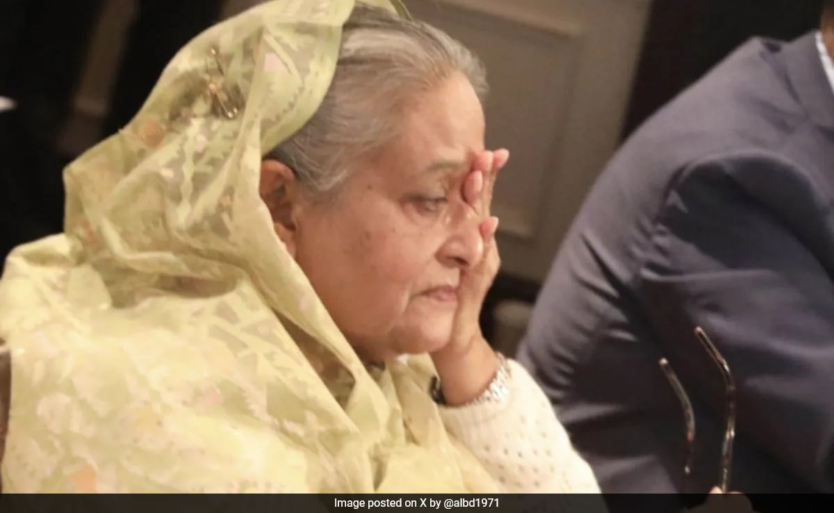 Bangladesh: Sheikh Hasina Breaks Down In Audio Note, Says I Am ...