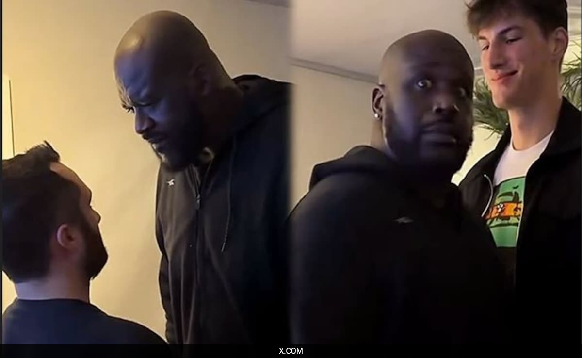 Viral Video: Shaquille O'Neal Finds Himself Overshadowed By 7-foot-9 ...