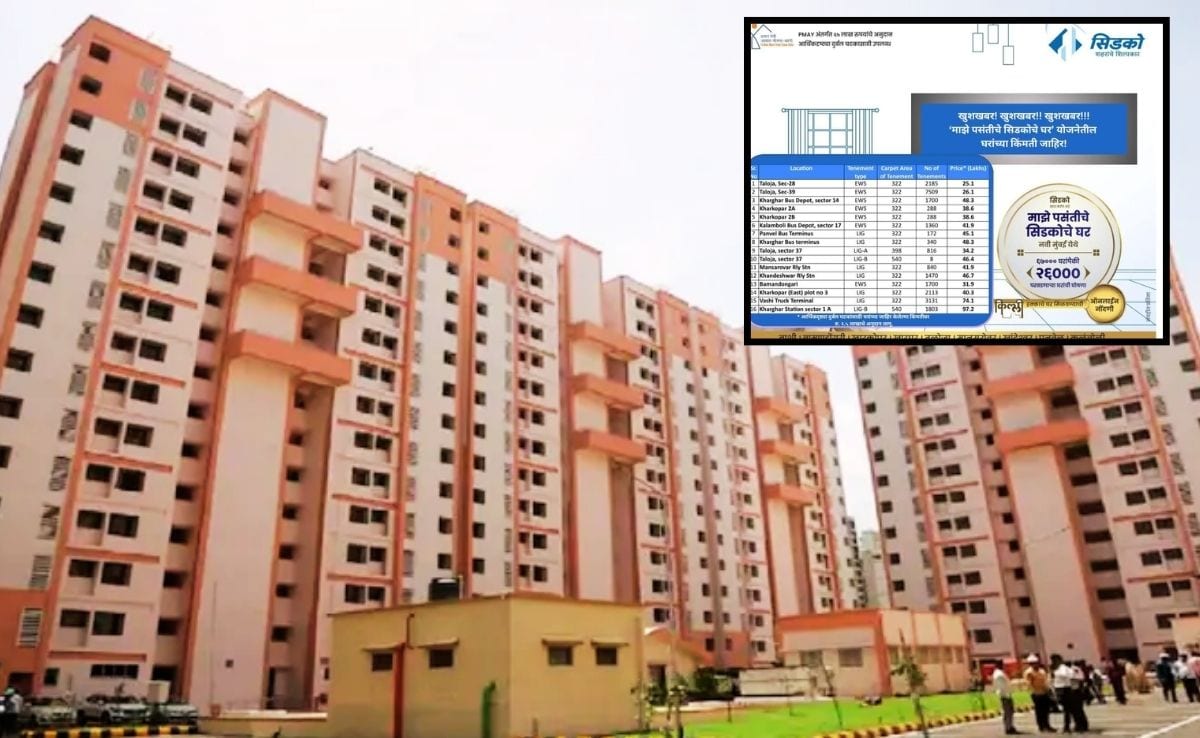 CIDCO Lottery 2025 my preferred-cidco-home-Yojana Lottery will be held ...