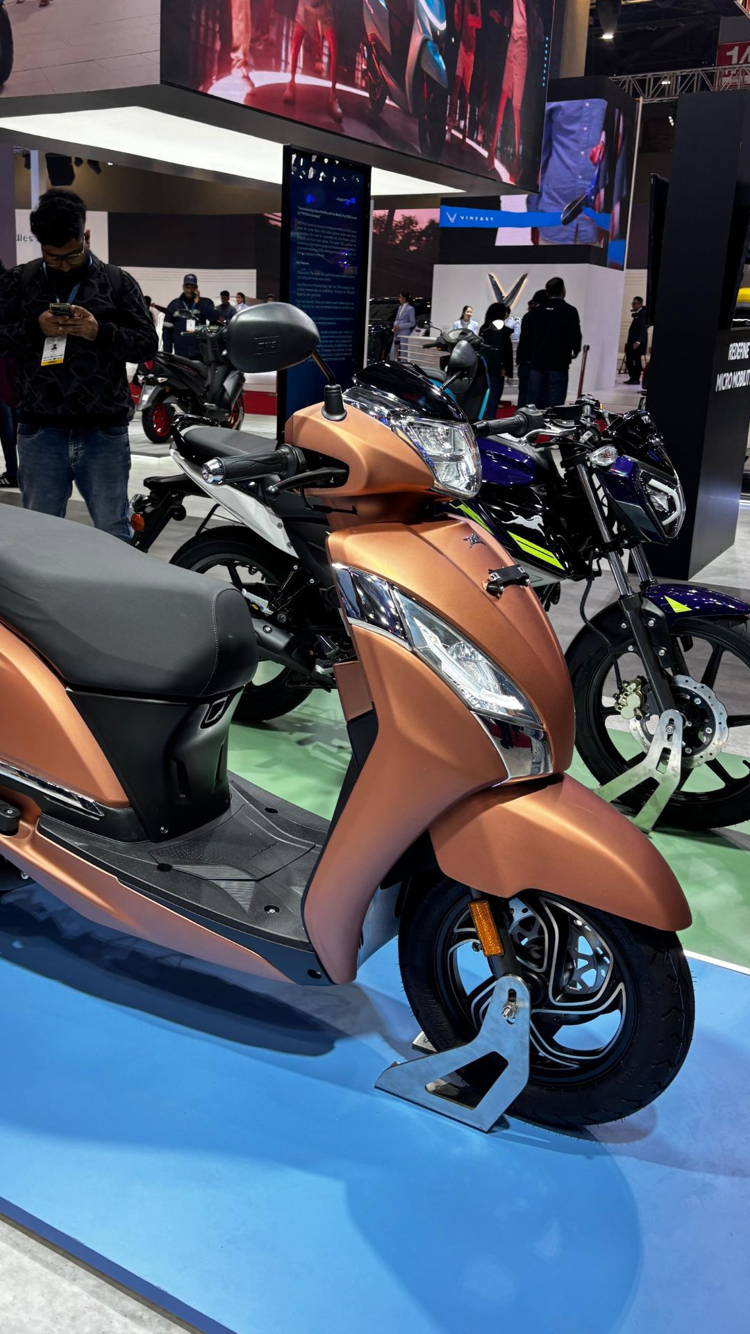 Jupiter CNG 125 Showcased at Bharat Mobility Global Expo 2025