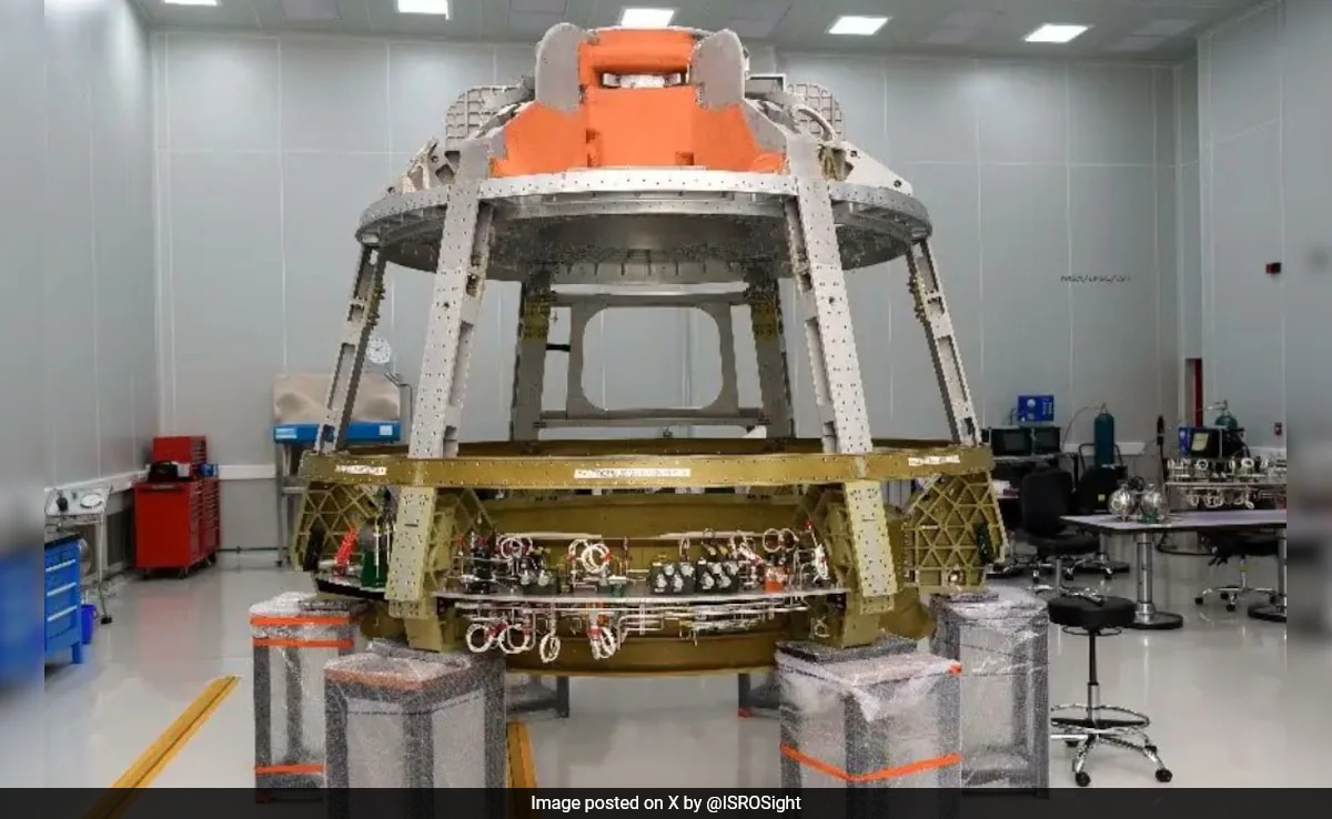 ISRO Dispatches Crew Module For First Uncrewed Mission Of Gaganyaan