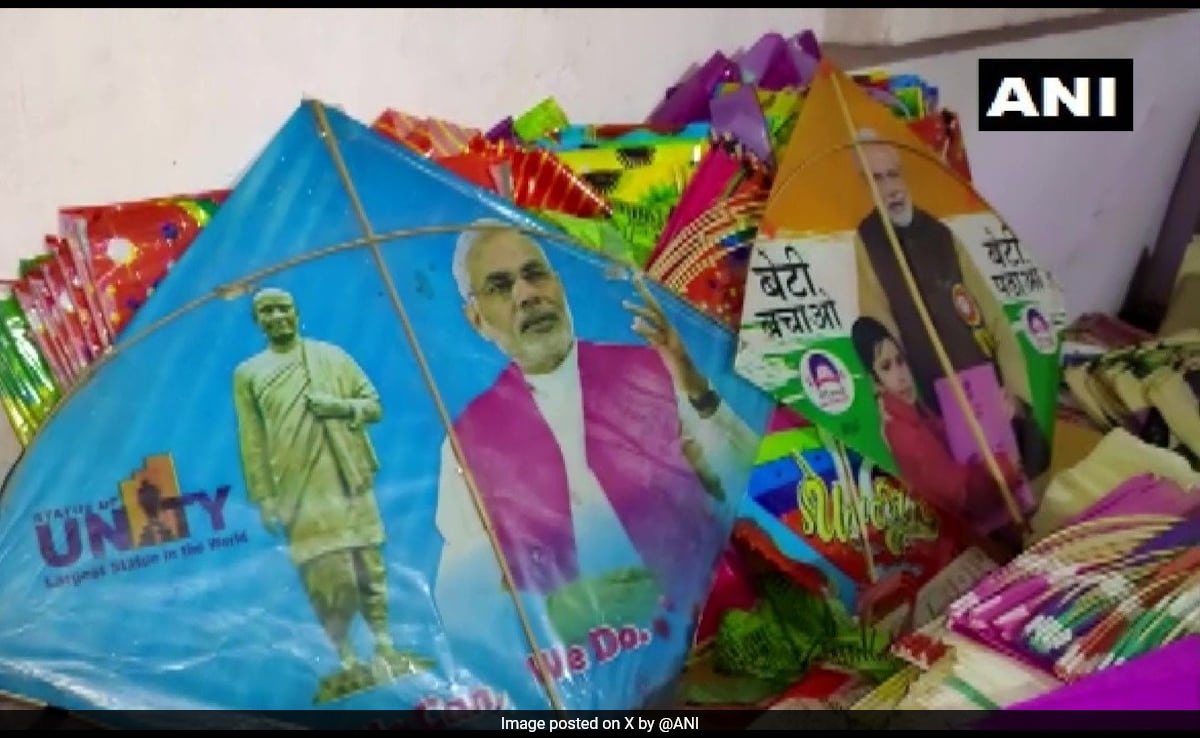 Makar Sankranti 2025: Kites With PM Modi's Name, Slogans In Demand In ...
