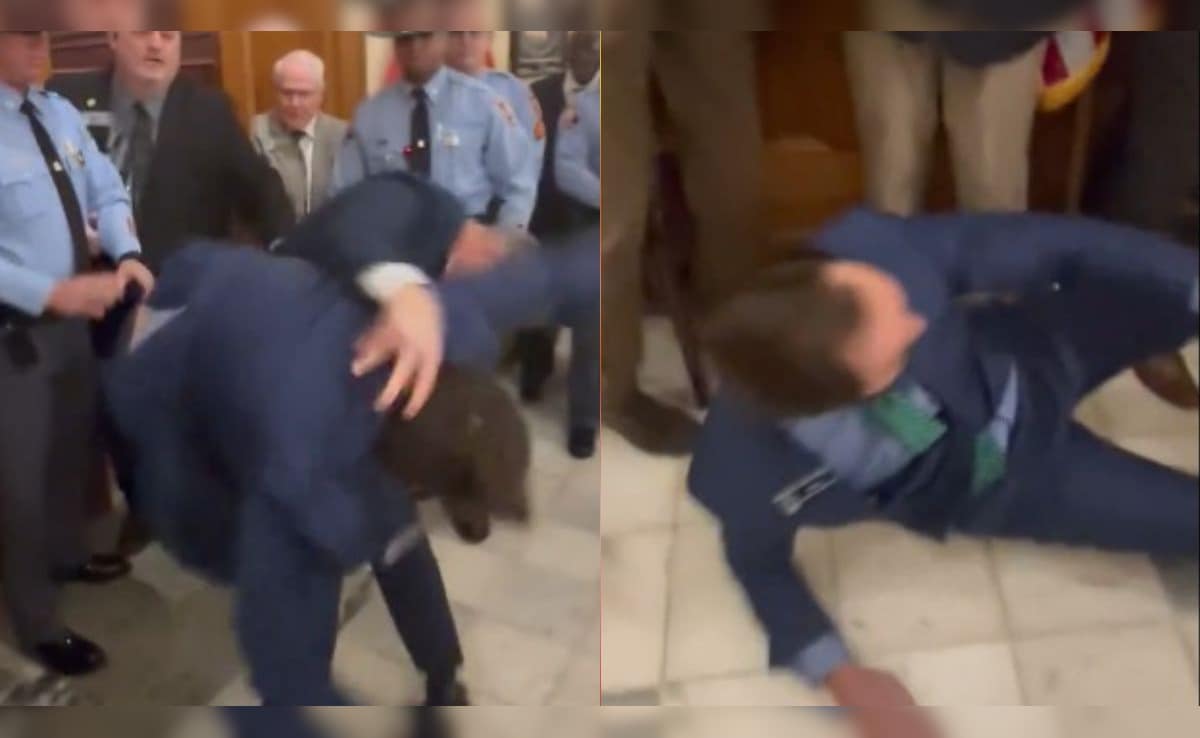 Watch: Georgia State Senator Colton Moore Thrown To Ground Trying To ...