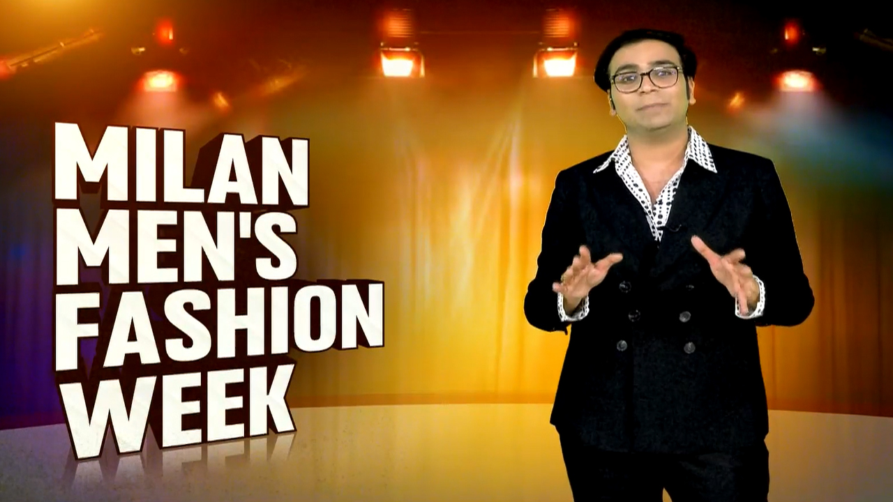 Extravagant Glamour Turns Heads At Milan Men's Fashion Week