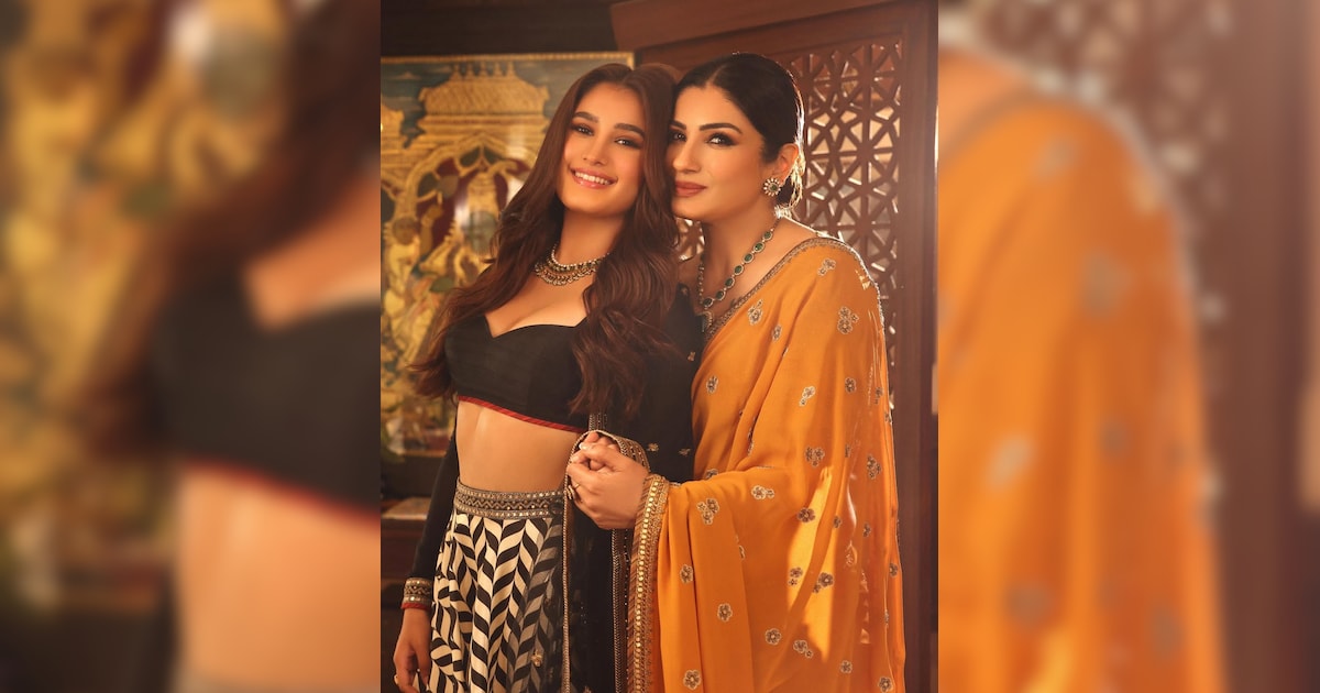 Top 5 Ethnic Looks Of Raveena Tandon And Rasha Thadani