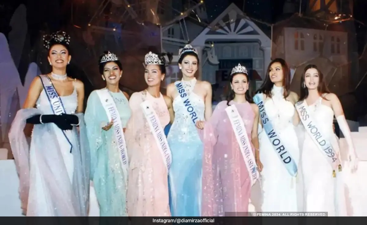 Pageant Queens In Pastel: Lara Dutta, Priyanka Chopra, Dia Mirza ...